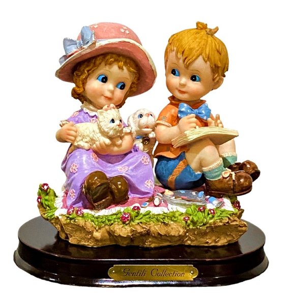 Gentili Collection | Accents | Gentili Collection Resin Figurine Boy W ...